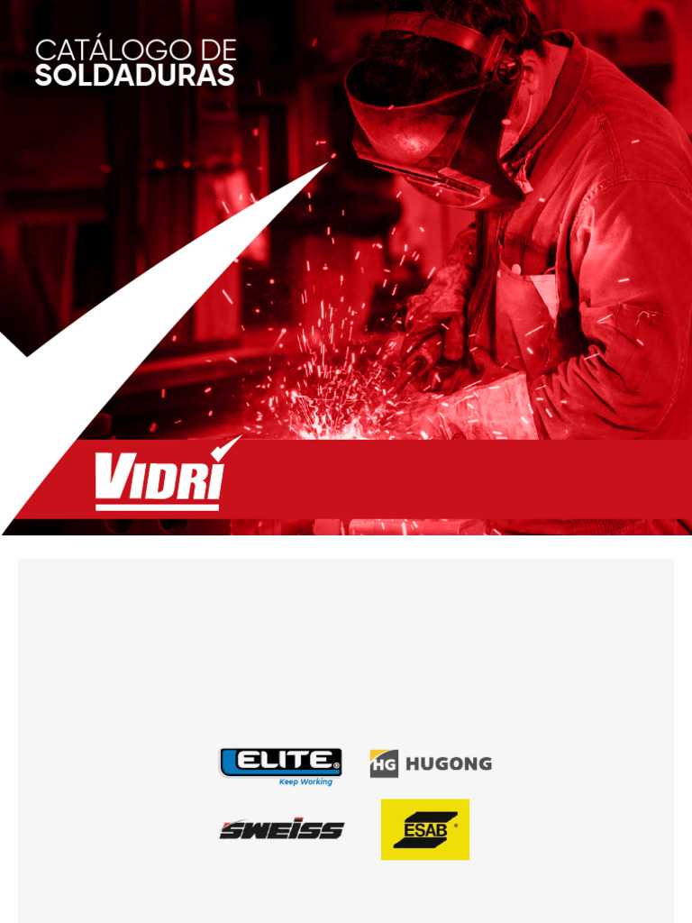 Catálogo Soldaduras | PDF | Soldadura | Construcción
