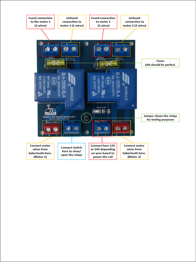 Relay Schematics v1 | PDF