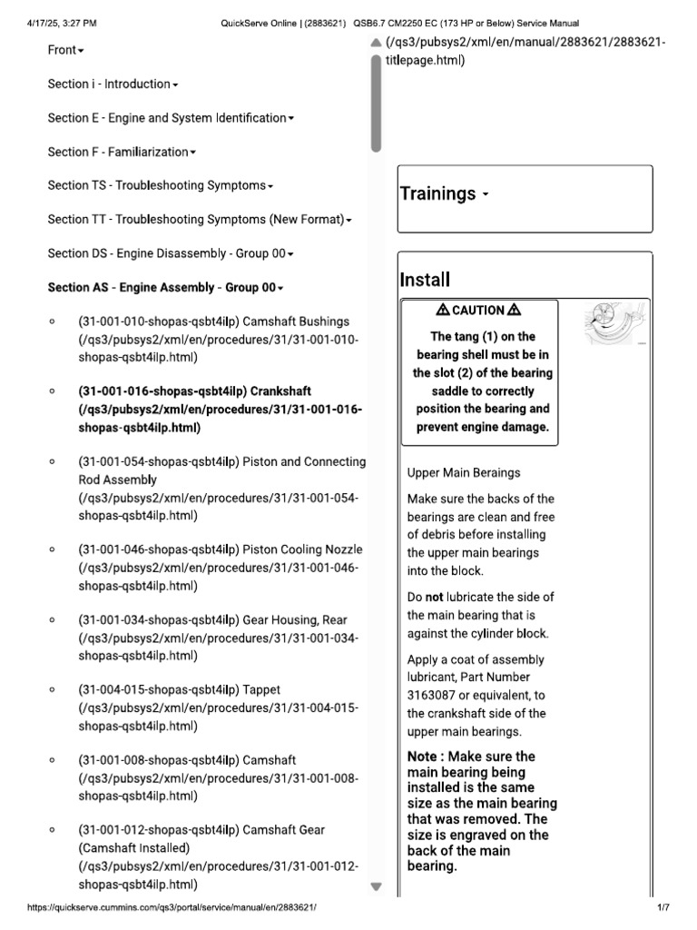 QuickServe Online - (2883621) QSB6.7 ... 50 EC (173 HP or Below ...