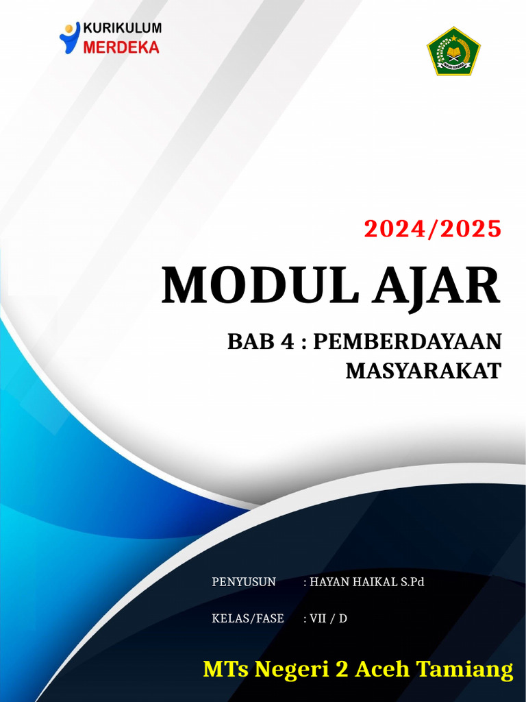 Modul Ajar IPS Sem 2 - Tema 4 | PDF