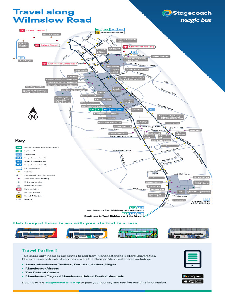 2107 Wilmslow Road Travel Map Manchester | PDF