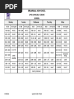 KHS Bell Times Schedule | PDF