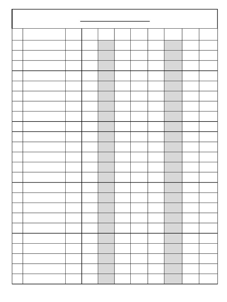 Class III Girls Beng Mark List | PDF