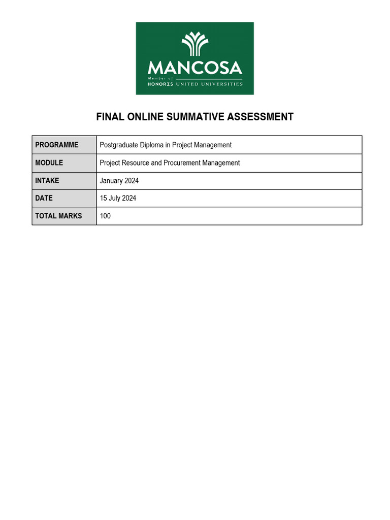 Osa Jan24 PGDPM PRPM Final 20240620150 | PDF | Hydroponics | Infrastructure