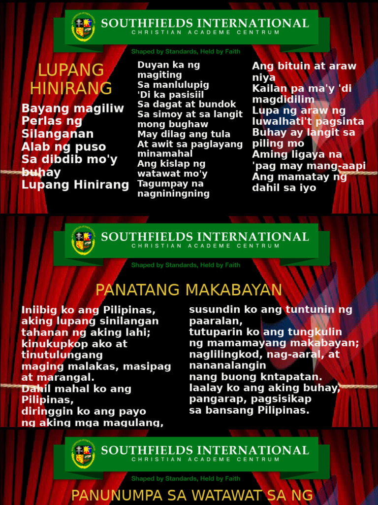 Berde Blobs Basic Simpleng Presentasyon - 20250630 - 170800 - 0000 | PDF