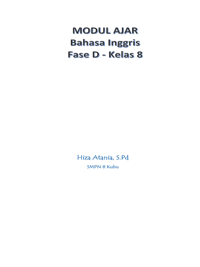 MODUL 2 Chapter 1 Identify Sequence Event of Recount Text | PDF