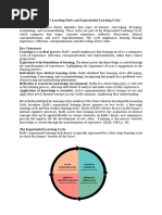 Kolbs Learning Styles and Experiential Learning Cycle | PDF | Learning ...
