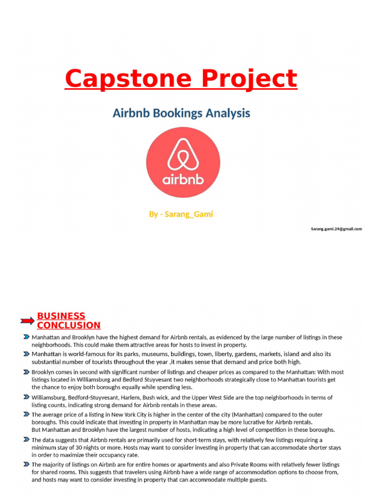 Project Business Conclusion | PDF