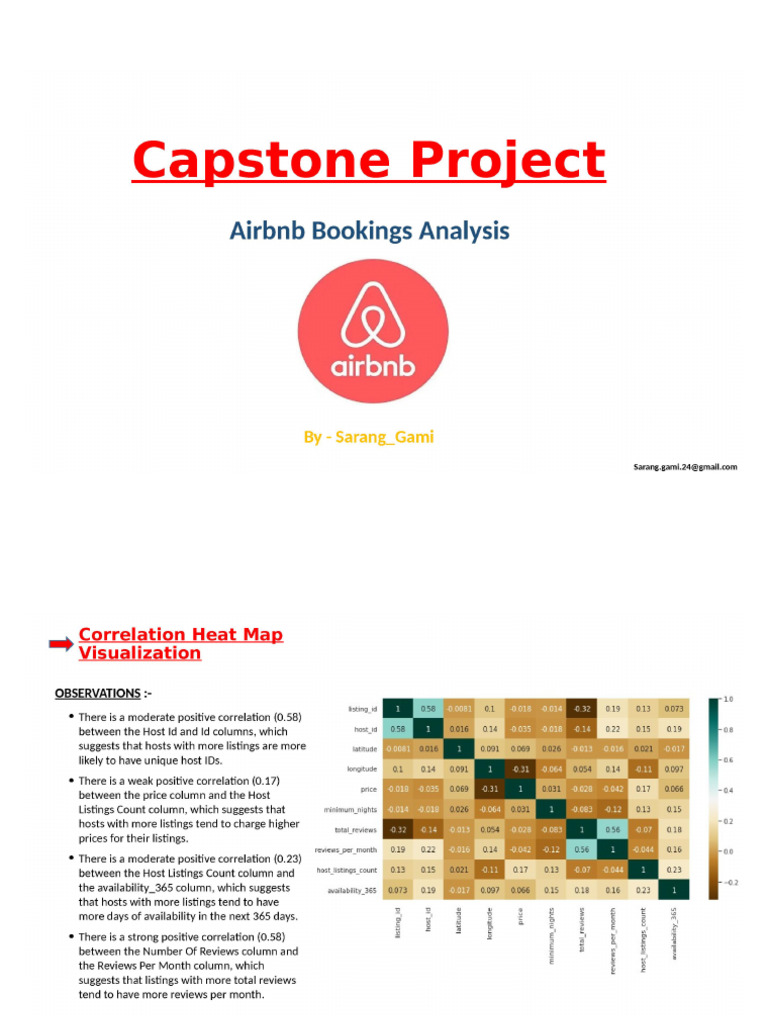 Project Data Visualization and Observations | PDF