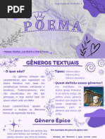 Características e Estruturas do Poema | PDF | Métrica (poesia) | Eufonia