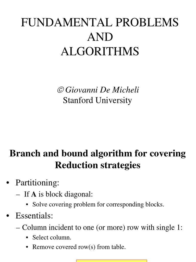 006 Branch and Bound | PDF | Algorithms And Data Structures | Mathematical Concepts