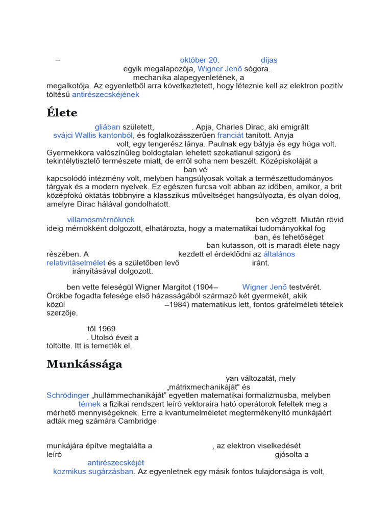 Paul Adrien Maurice Dirac | PDF