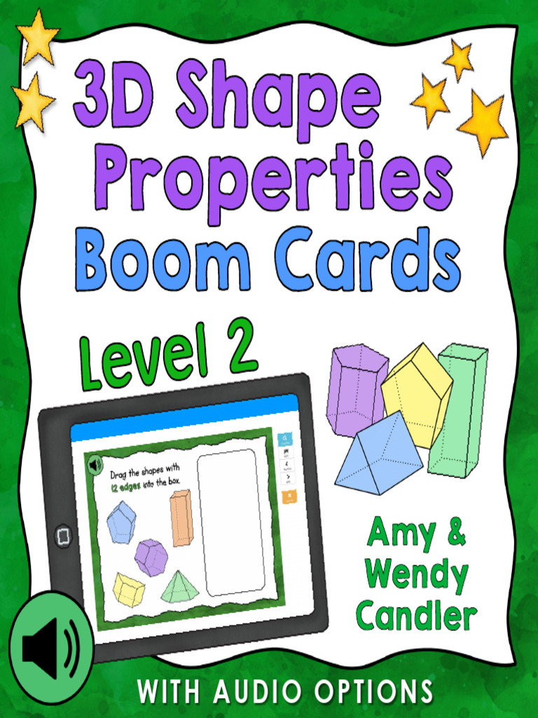 3D Shape Properties Boom Cards | PDF | Computing | Software