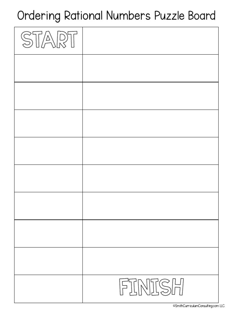 Ordering Rational Numbers Guide | PDF