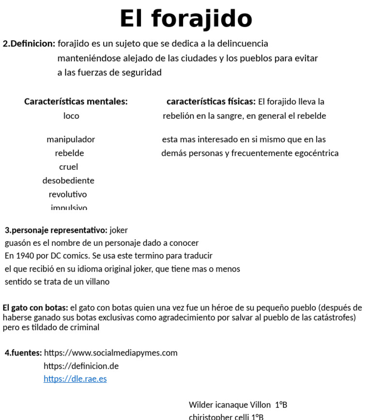 El Forajido | PDF