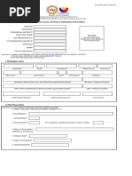 CSE-PR Application Form Instructions | PDF | Identity Document