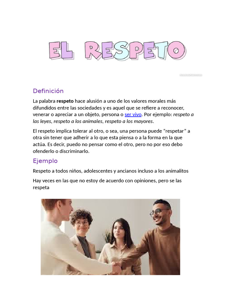 Definición de Valores | PDF | Valor | Compasión