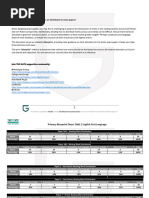 SATs Score Conversion Chart | PDF