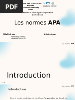 Guide de bibliographie aux normes APA | PDF | Style APA | Bibliographie