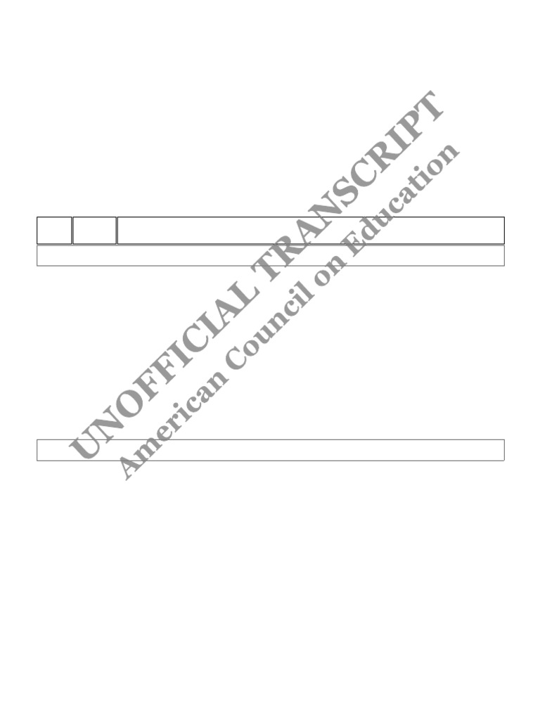 ACE Credit Recommendations Overview | PDF | Course Credit | Crimes