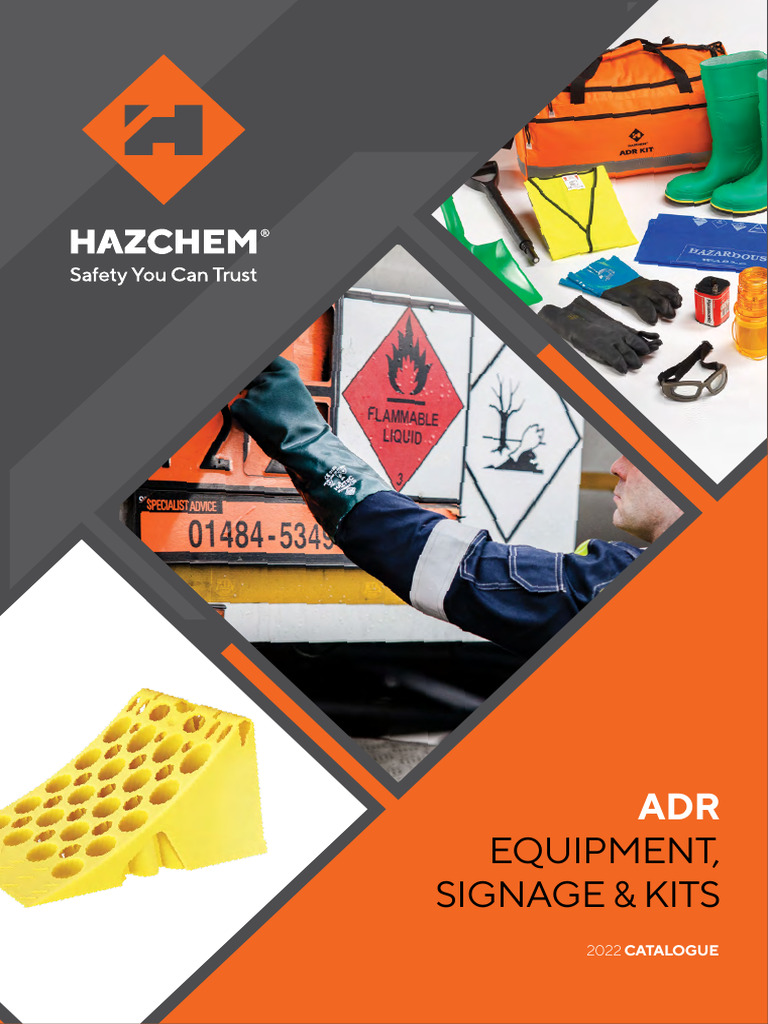 Hazchem 2022 ADR Equipment, Signage & Kits Brochure V1.1 DIGITAL | PDF ...
