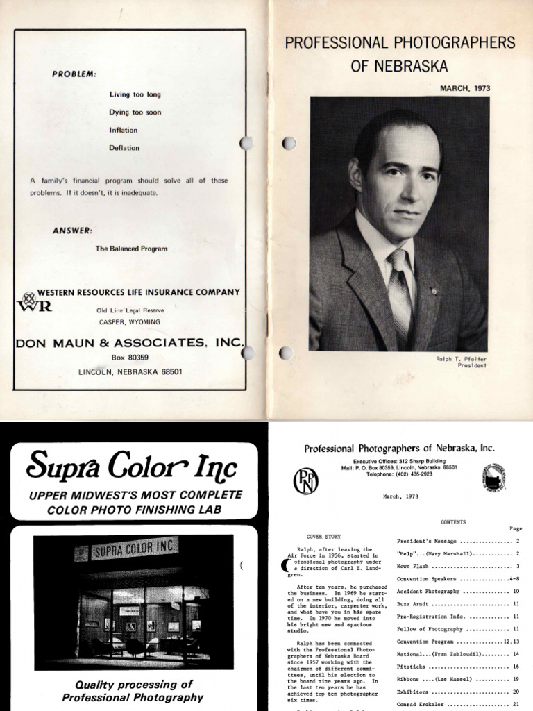 The Nebraska Photographer March 1973... | PDF
