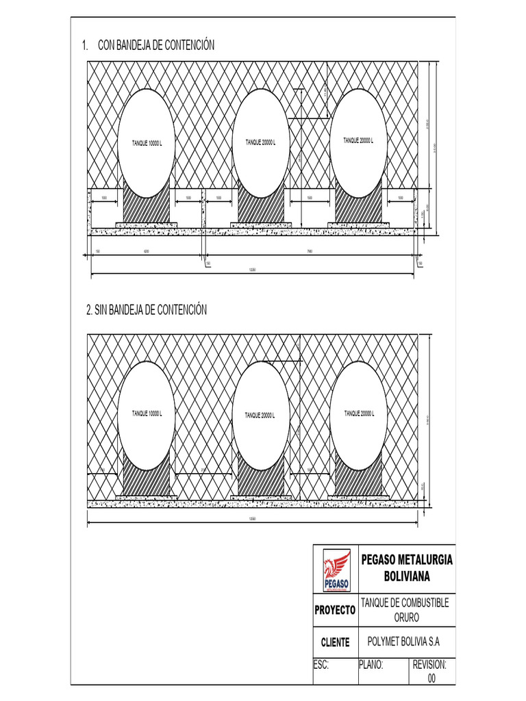 Tanques de Combustible Oruro Rev01 - 031132 | PDF