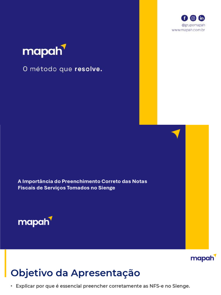 Importância das NFS-e no Sienge | PDF