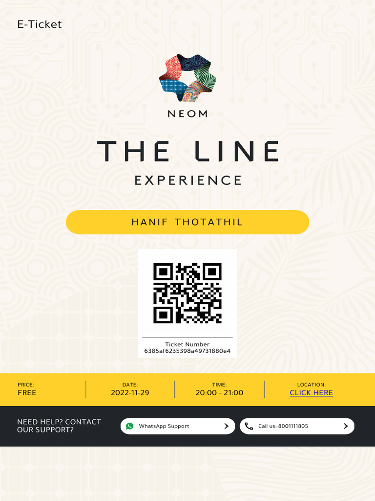 NEOM THE LINE - Riyadh | PDF