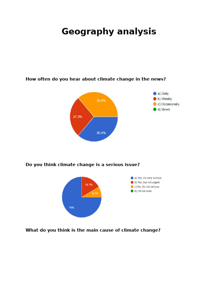 Geography Analysis | PDF