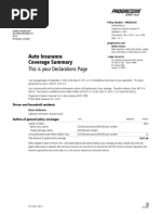 Progressive Claim Information Letter | PDF | Deductible | Insurance