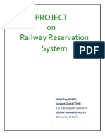 Airline Reservation System Project Report | PDF | Relational Database ...