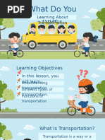 Types of Transport for Grade 4 | PDF