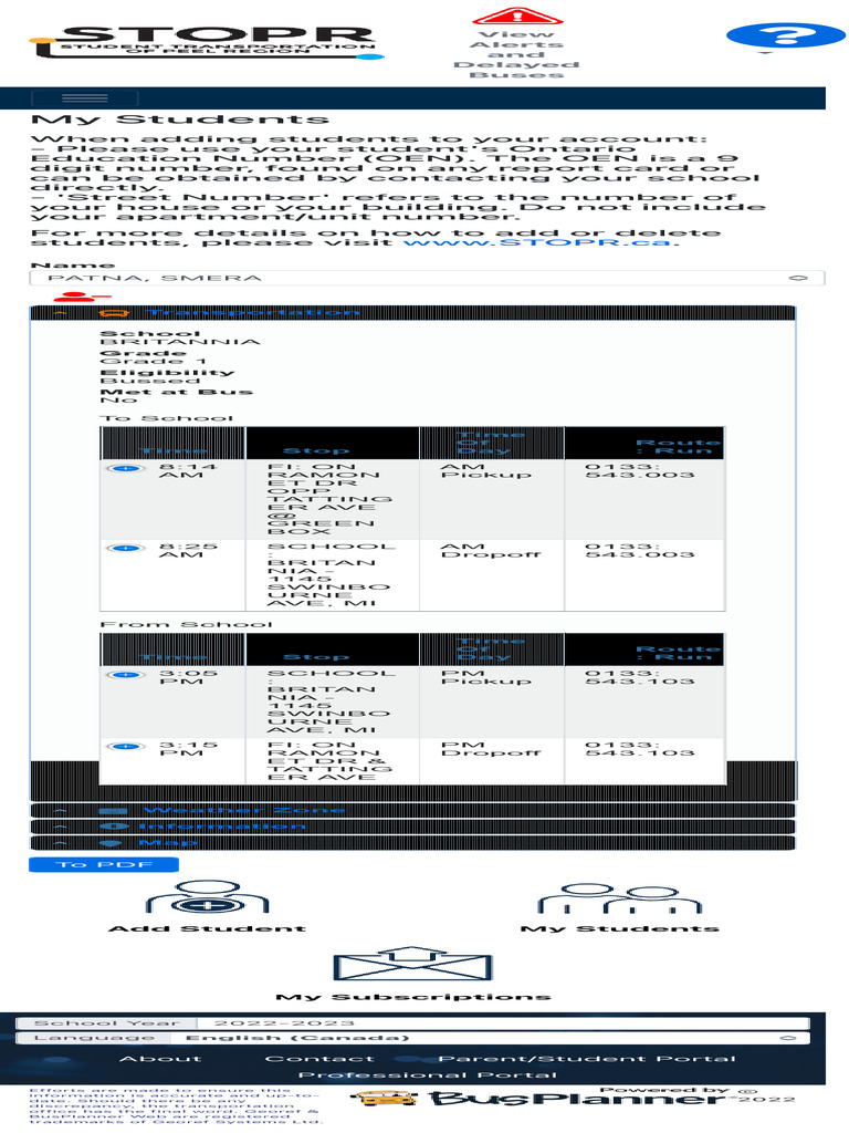 BusPlanner Web - BusPlanner Web | PDF | Public Transport | Transport