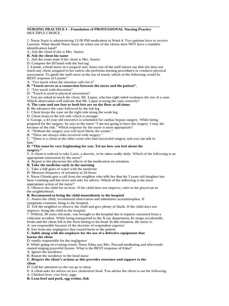 Mock Board NP1-NP5 Set3 | PDF | Stroke | Oral Hygiene