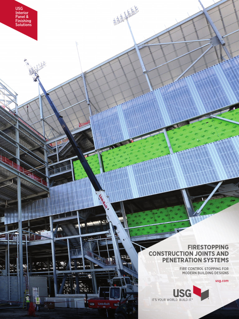 Firestop Systems for Construction Joints | PDF | Drywall | Wall