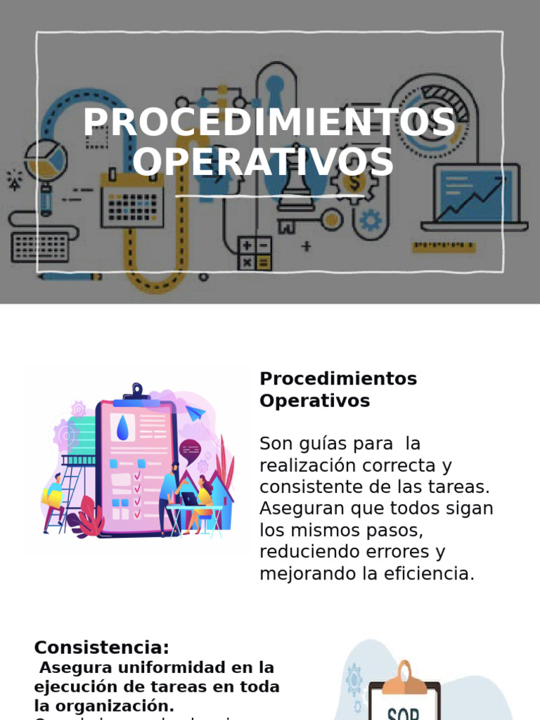 Procedimientos Operativos | PDF