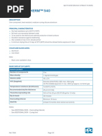 Sigmatherm™ 230 / PPG Hi-Temp™ 230: Product Data Sheet | PDF | Paint | Tort