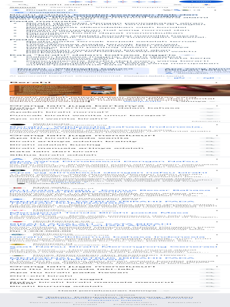 Birahi Adalah - Penelusuran Google | PDF