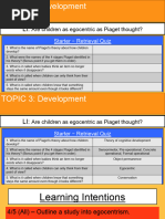 Piaget's Three Mountains Task Explained | PDF | Learning | Cognitive ...