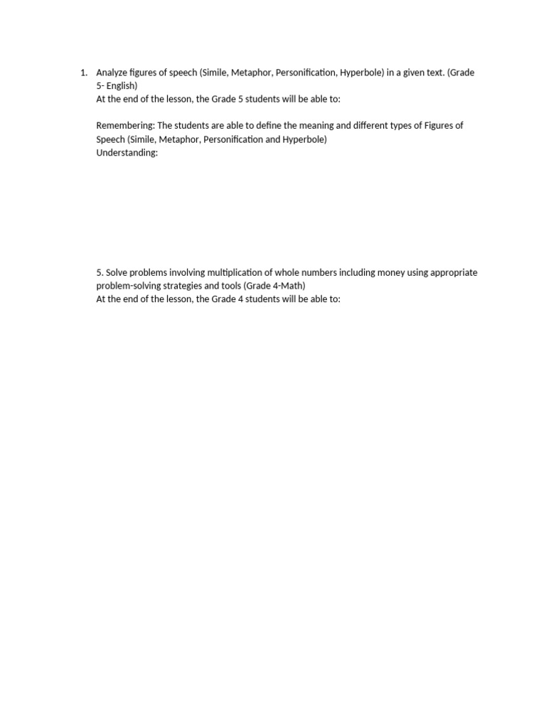 Analyze Figures of Speech | PDF