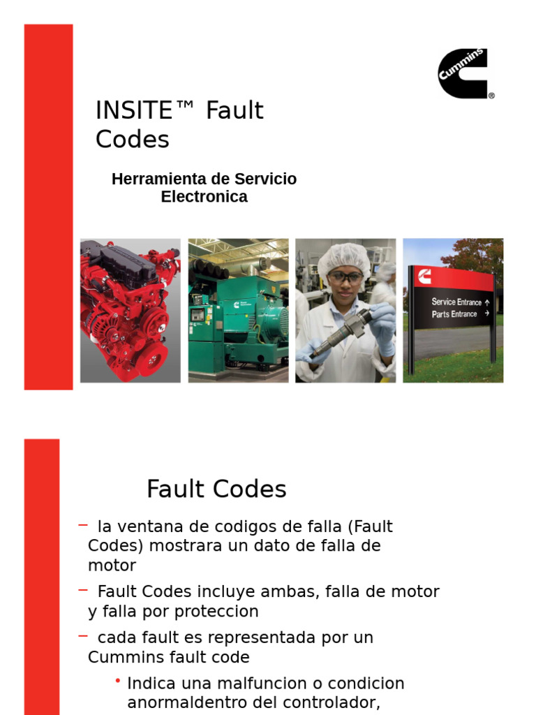 INSITE 2fault Codes | PDF