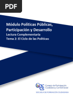 Lineamientos Pdot 2023 2027 v2 | PDF | Planificación | Evaluación