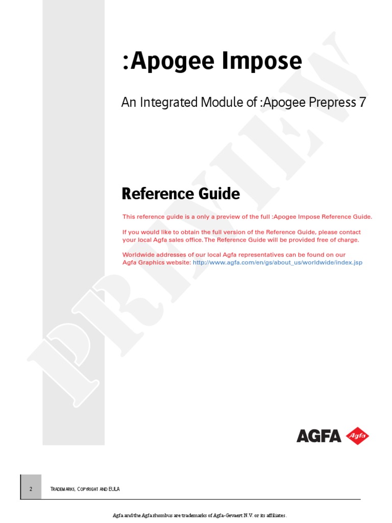 Apogee Impose Reference Guide - en | PDF | Graphic Design ...