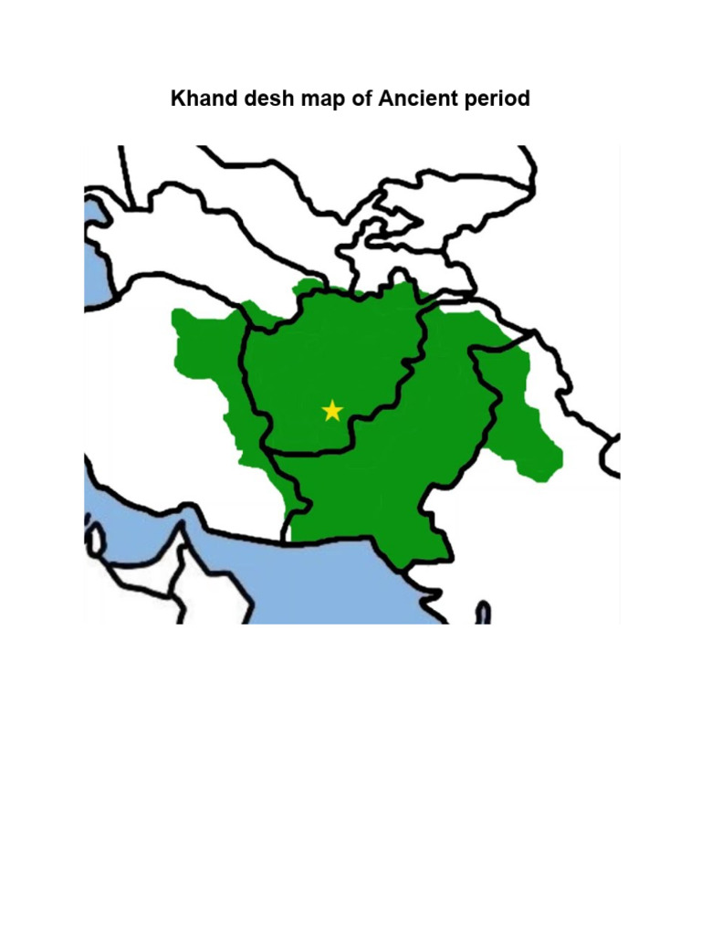 Khand Desh Map of Ancient Period | PDF