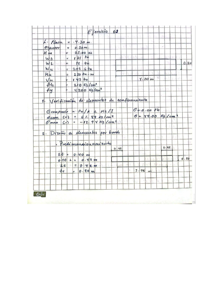 Ejercicio de Placa 02 | PDF