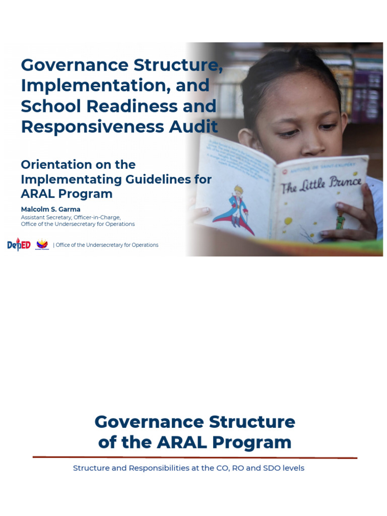 Governance Structure Implementation and School Readiness and Responsiveness Audit | PDF | Human ...