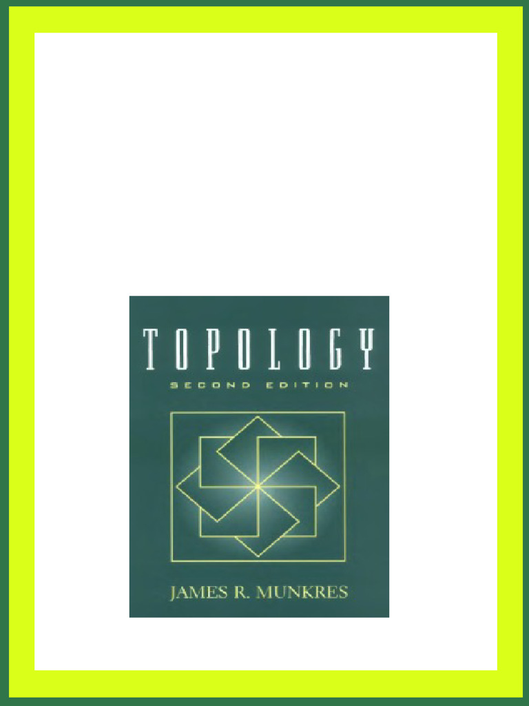 Topology, 2/E James Munkres Download | PDF | Compact Space | Mathematics