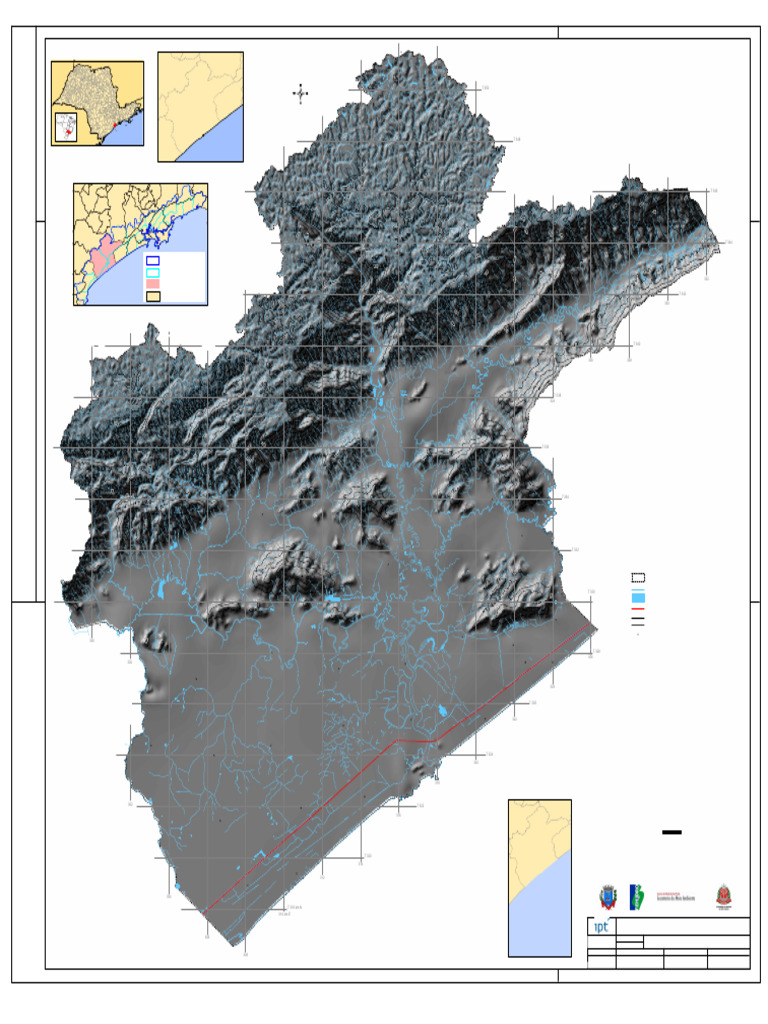 Mapa de Altitudes de Itanhaém, SP | PDF