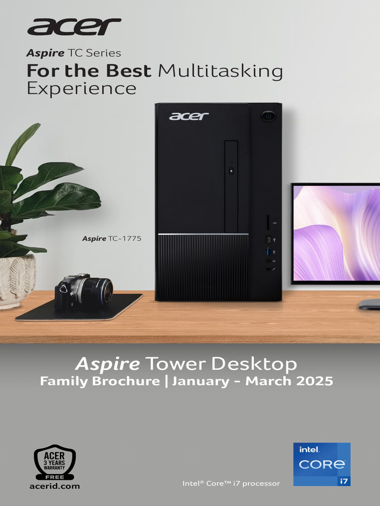 Acer Aspire TC Series Desktop Overview | PDF | Computing | Intel